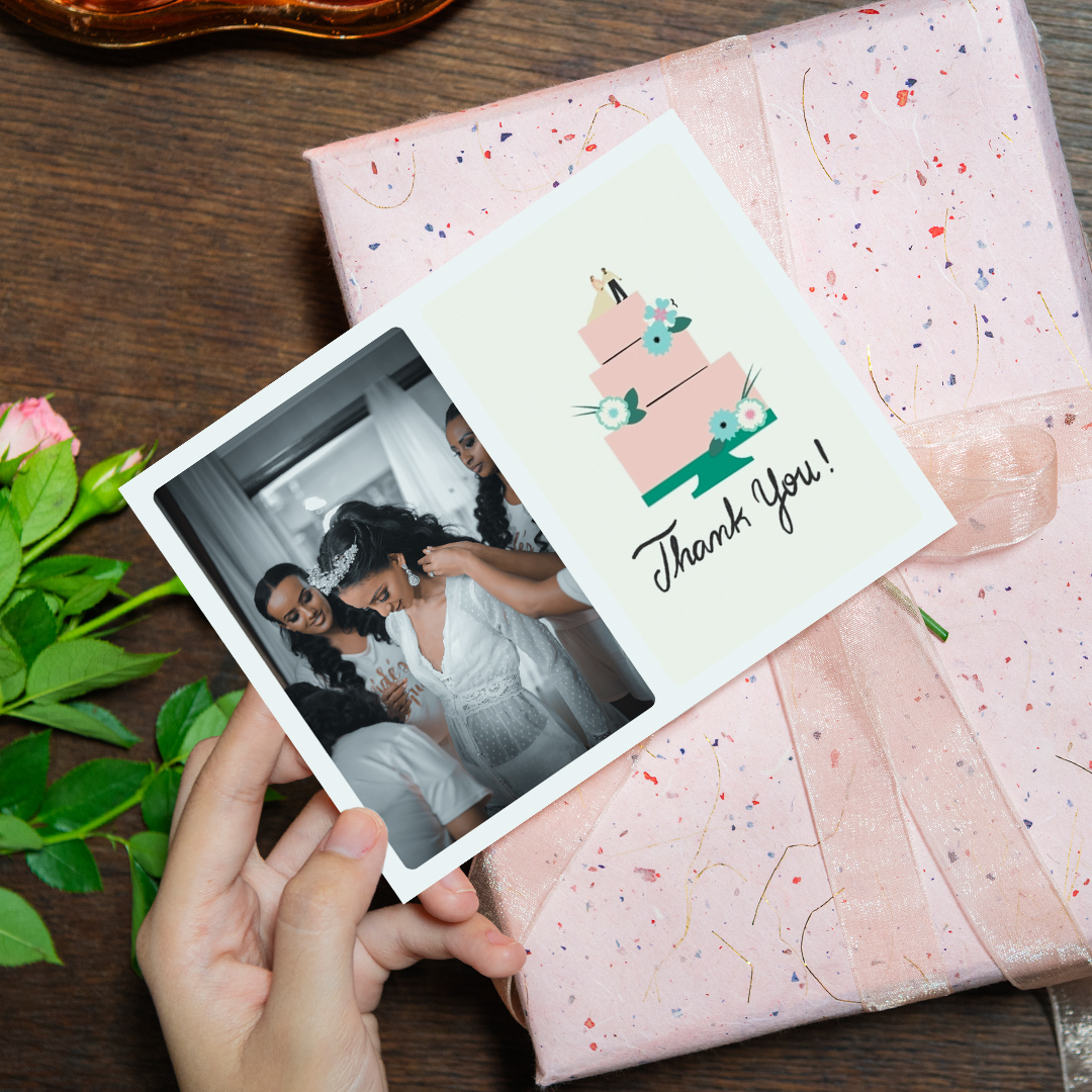 Personalized messages for post-wedding thank you cards | TouchNote UK
