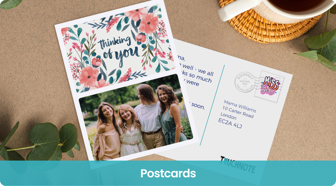 Greeting Cards & Photo Postcards Online | Fastest Delivery | TouchNote