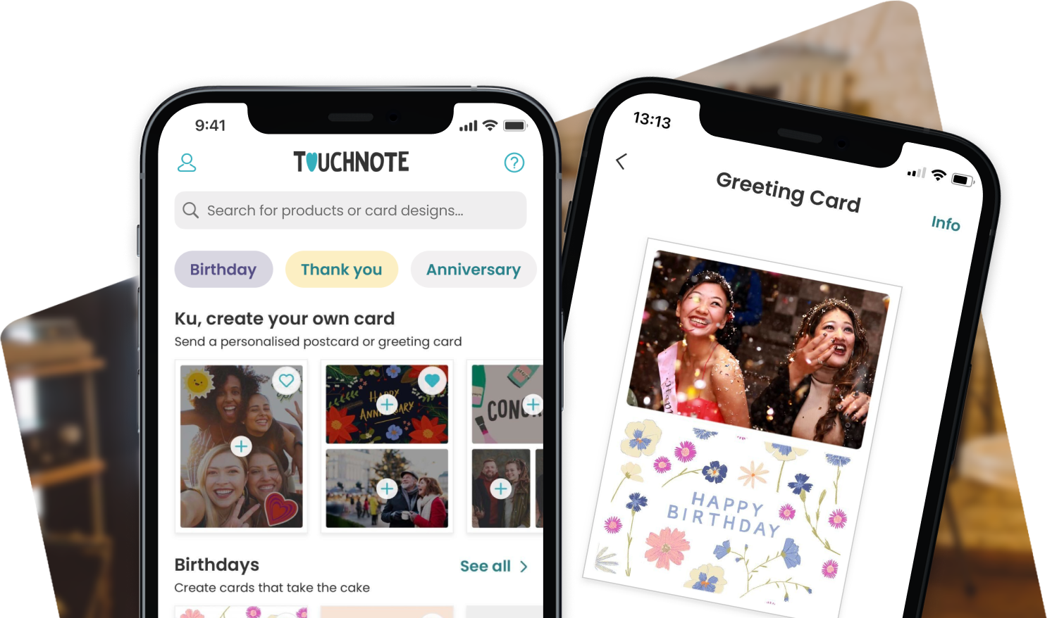 TouchNote | Personalized Cards, Greeting Cards, Postcards & More
