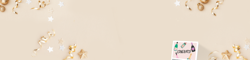 Congratulations Card | Personalised Congratulations Cards