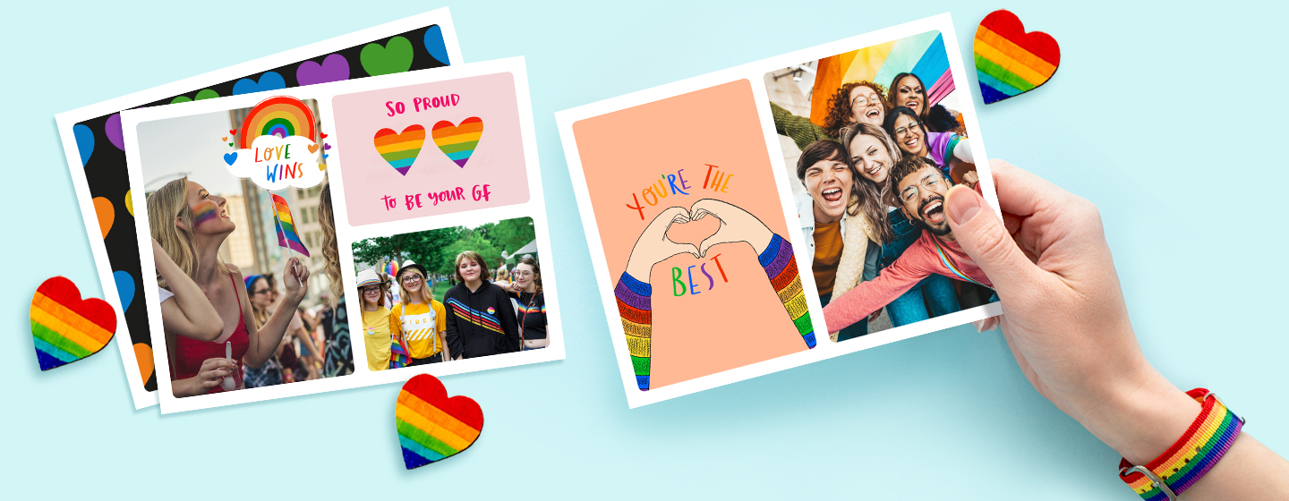 Best Personalised Cards for Celebrating Pride | TouchNote
