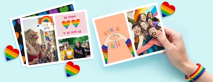 Best Personalised Cards for Celebrating Pride | TouchNote AU