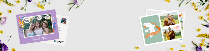 Personalized Postcards - Custom Photo Postcards | TouchNote