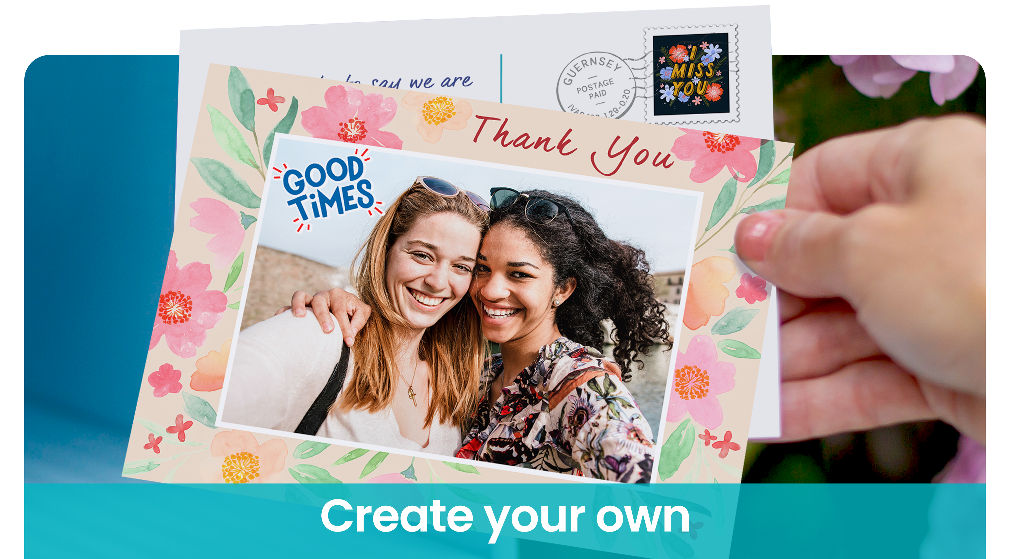 Personalised Postcards - Custom Photo Postcards | TouchNote UK