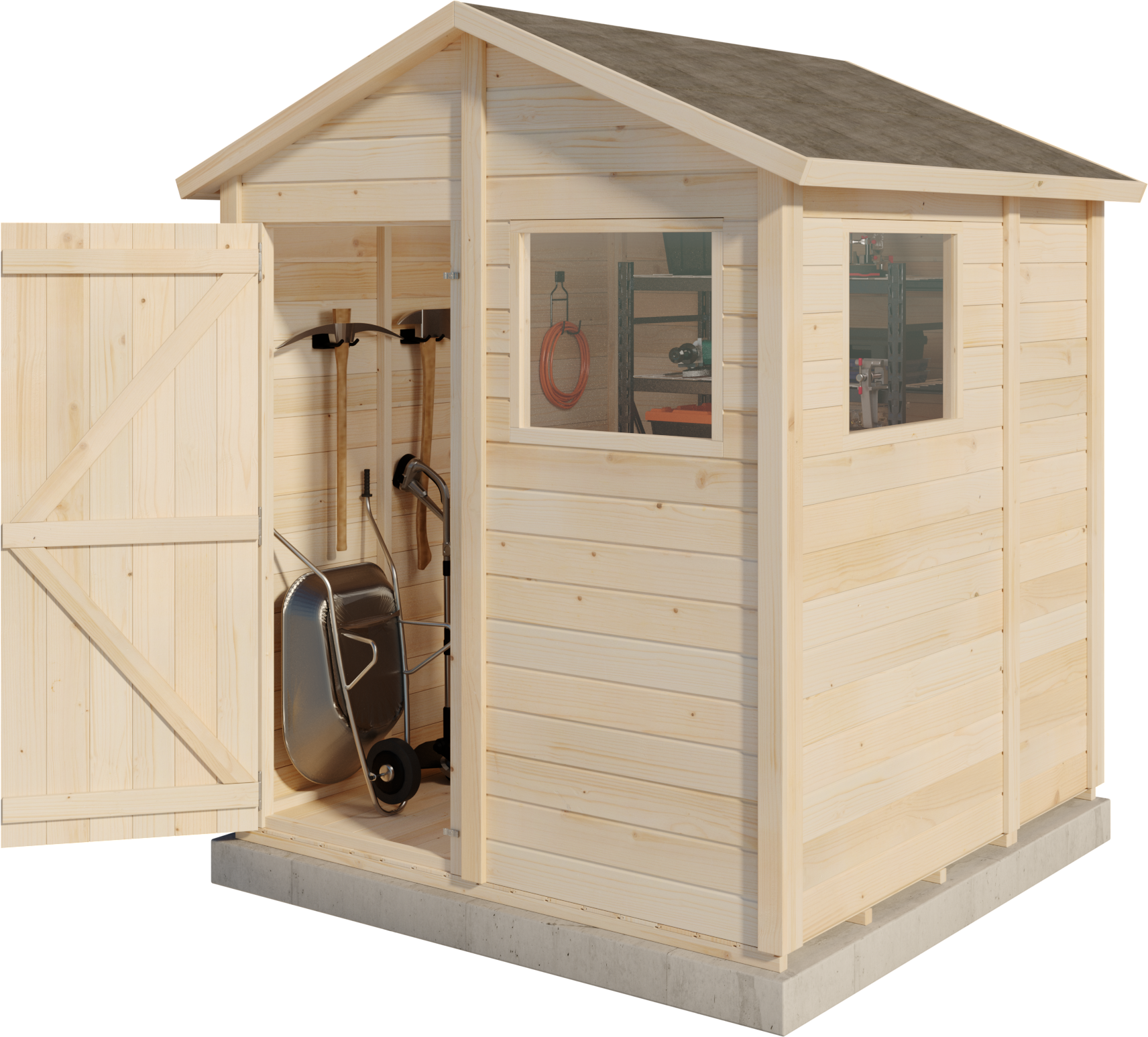 Redskapsbod Tova M Klassisk – Tidløs og praktisk | Storehaus