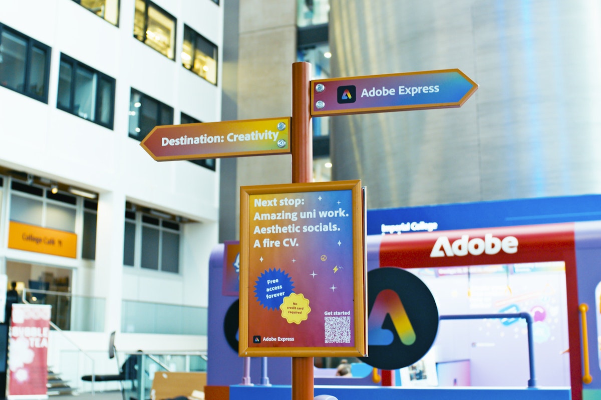 Adobe Express x Student Tour: Driving Awareness Across 40 UK Campuses