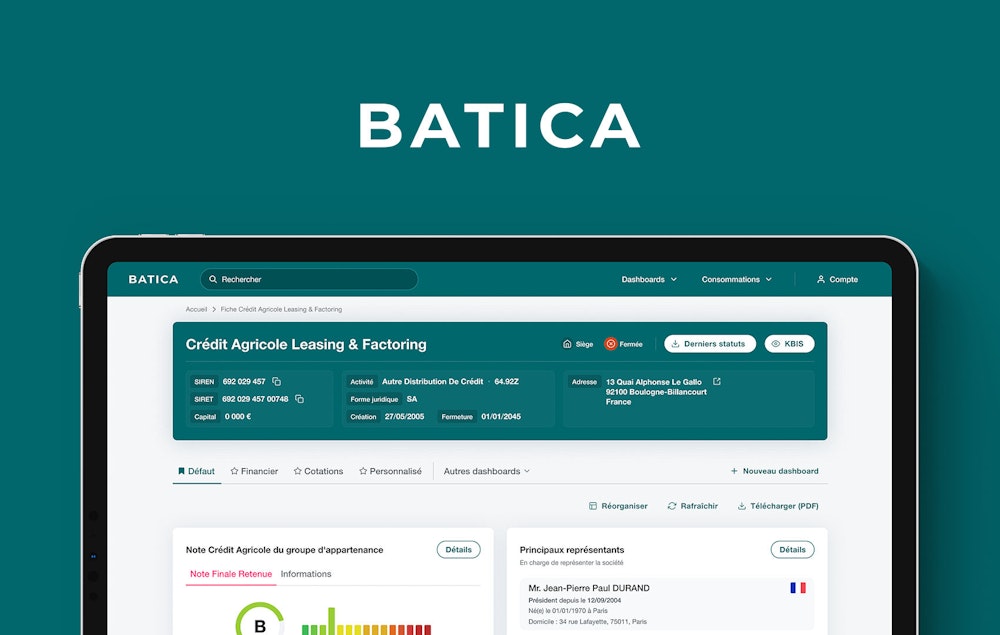 Batica, la centrale d’achat de données Groupe | CACD2