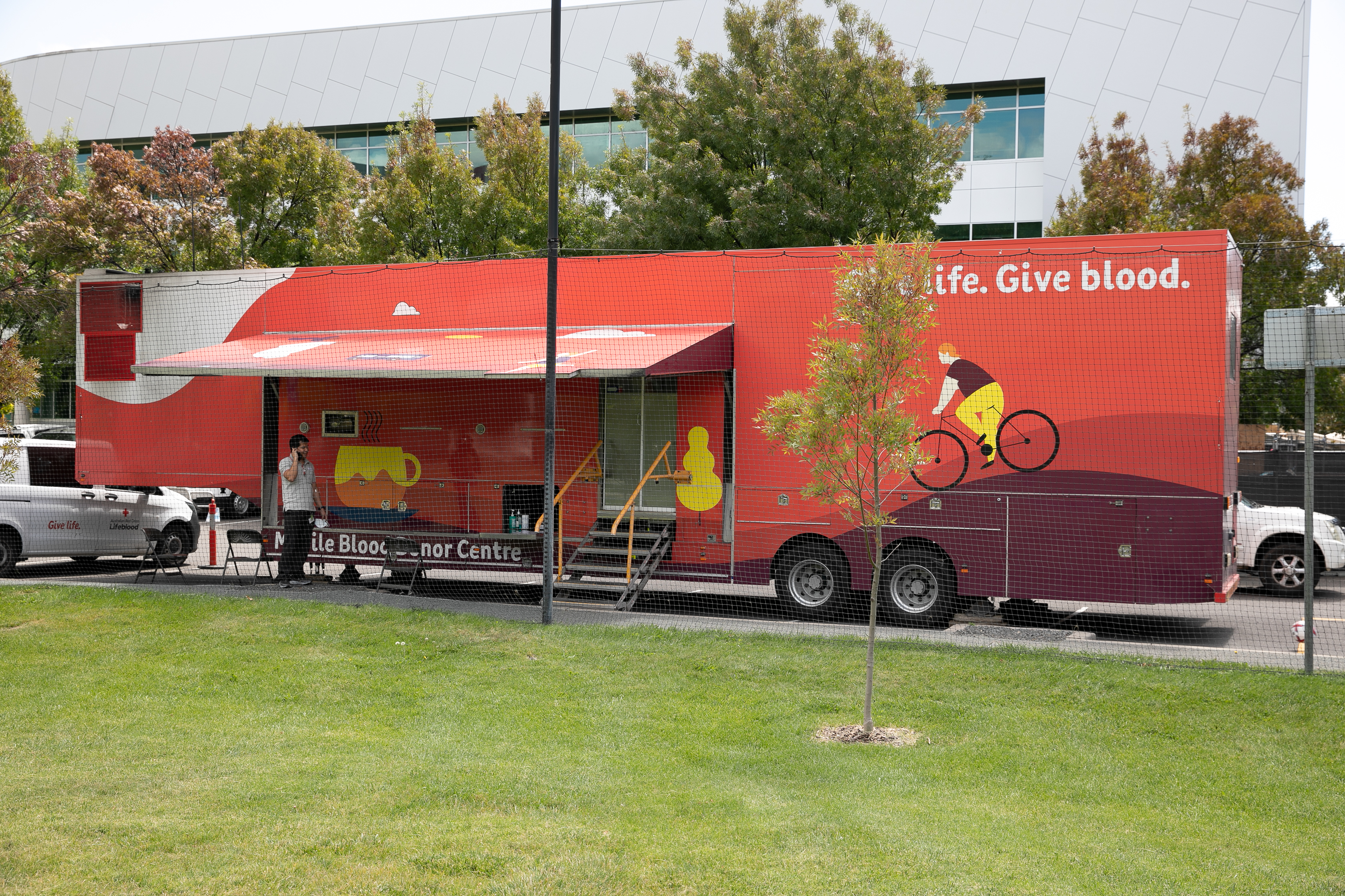 Airport Business Parks | Red Cross Blood Bus