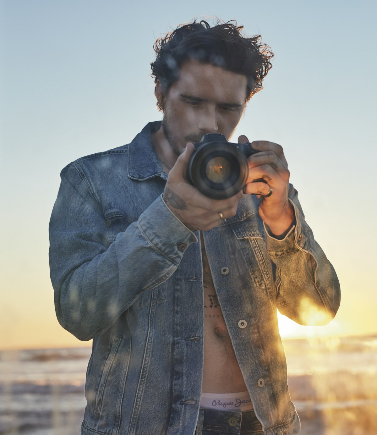 Exclusive interview with Brooklyn Beckham: On Photography And Denim