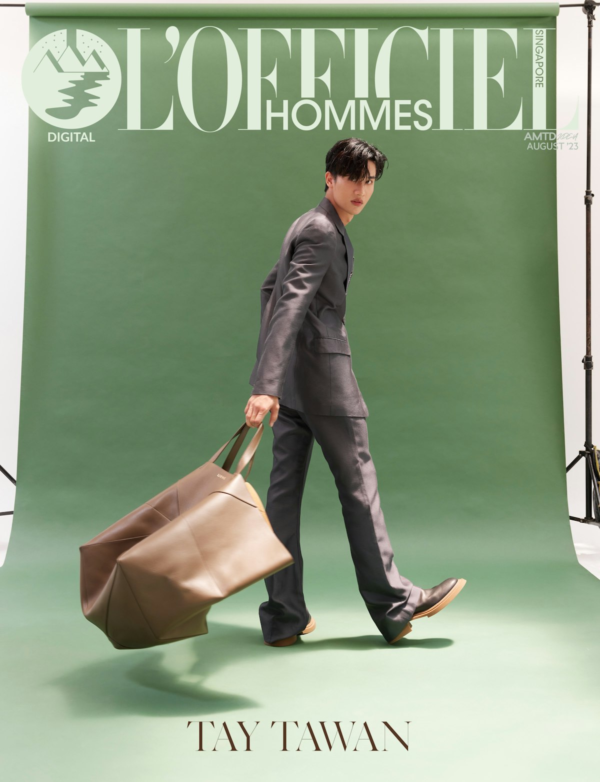 Digital Cover: Thai Actor Tay Tawan Vihokratana Lives Life in Full Colour