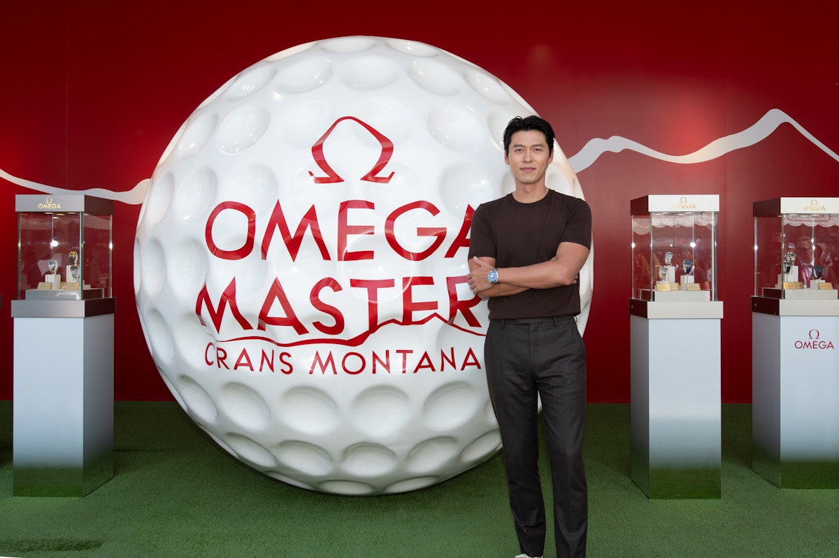 Hyun Bin Celebrates the OMEGA Masters in Switzerland