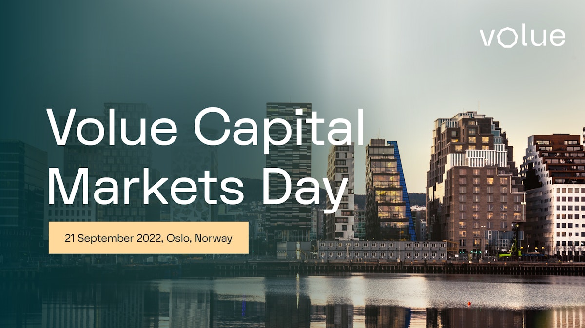 Volue Capital Markets Day 2022 – Volue