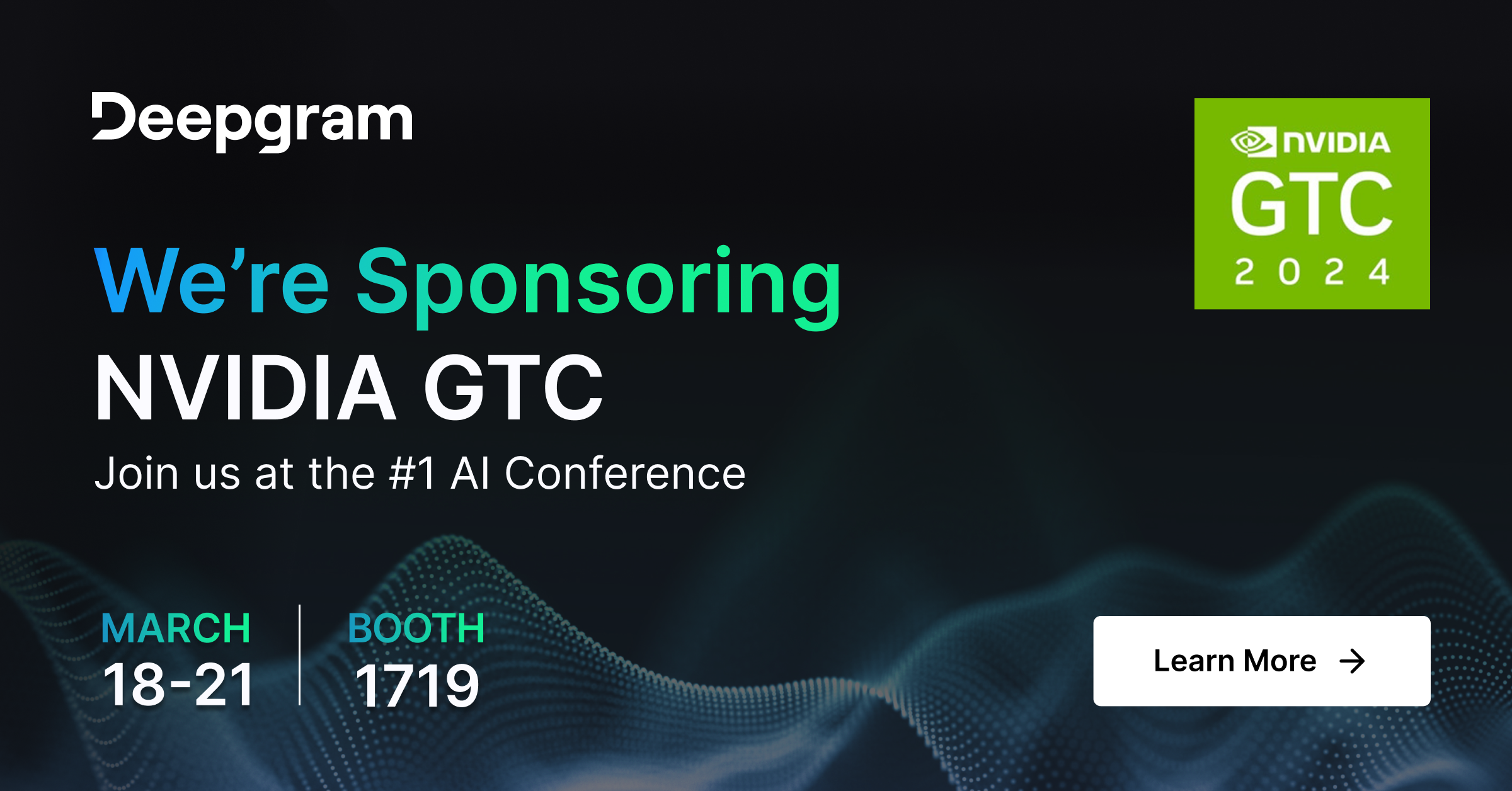 Deepgram @ NVIDIA GTC 2024 | Deepgram