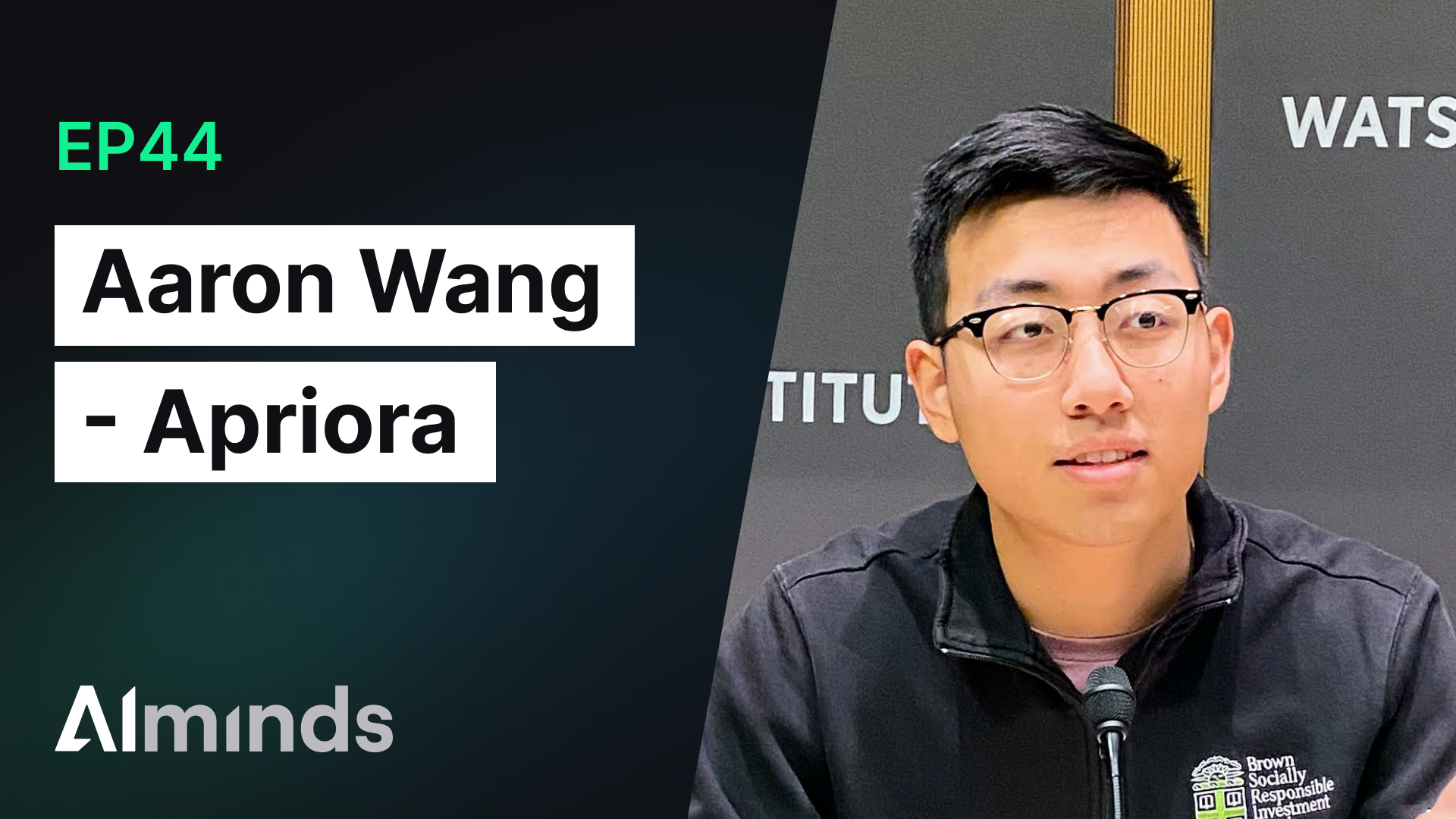 AIMinds #044 | Aaron Wang, Co-Founder & CEO at Apriora | Deepgram