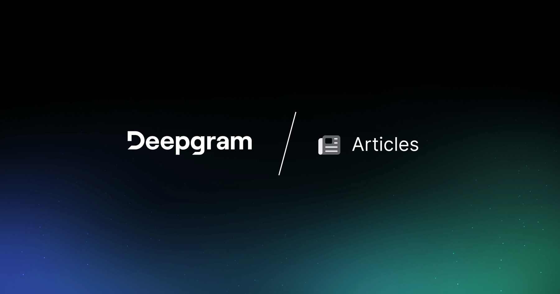 Deepgram Blog | AI, Engineering & More | Deepgram