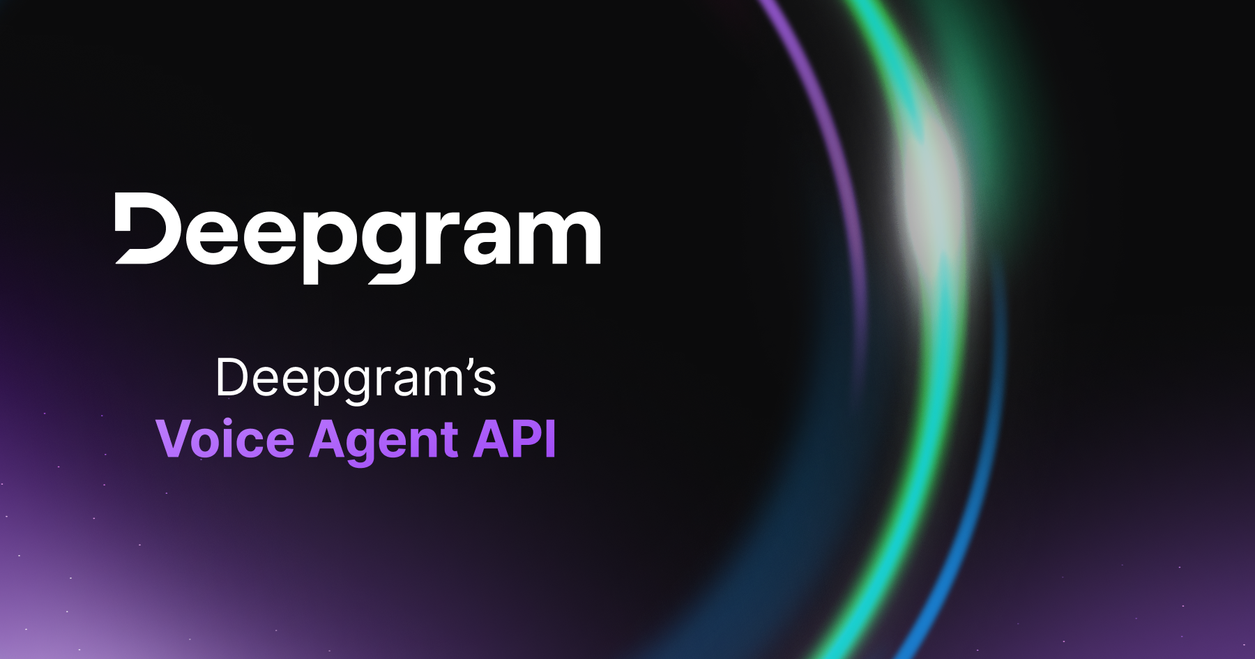 Deepgram Voice Agent API | Deepgram