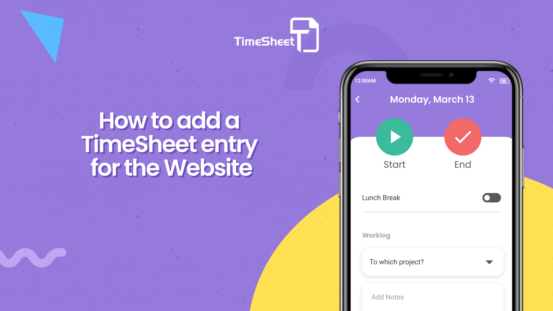 TimeSheet - Tutorials