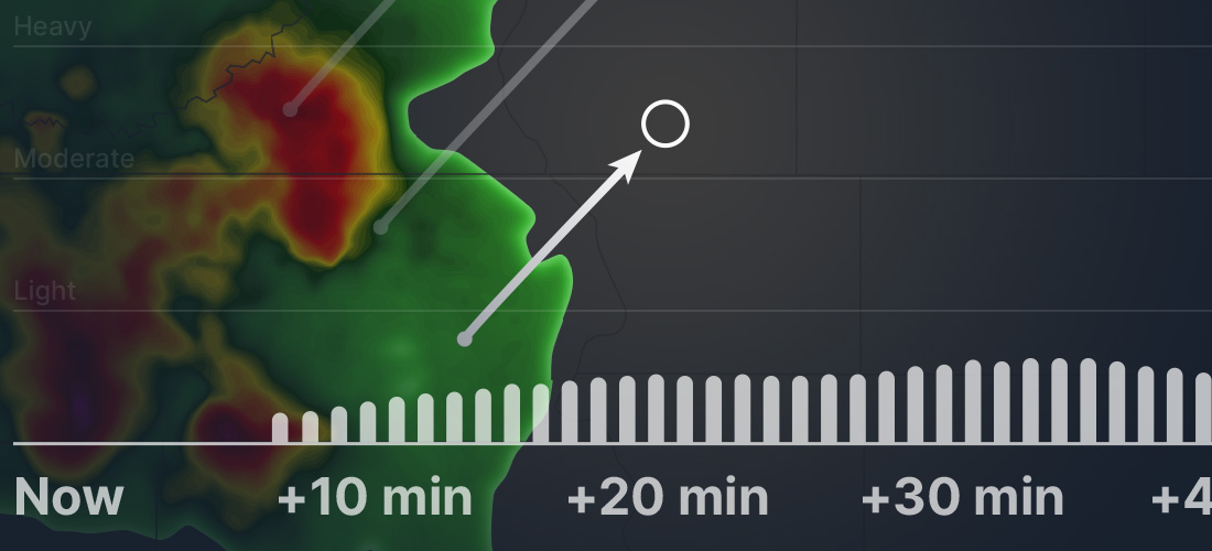 Plotting Minutely Precipitation Data Using Chart.js - Xweather