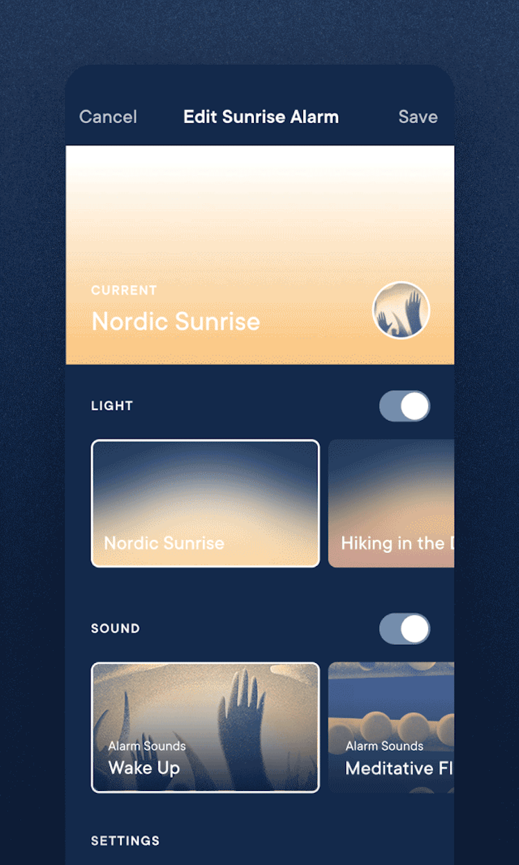 Hatch Restore: Your smart sleep clock
