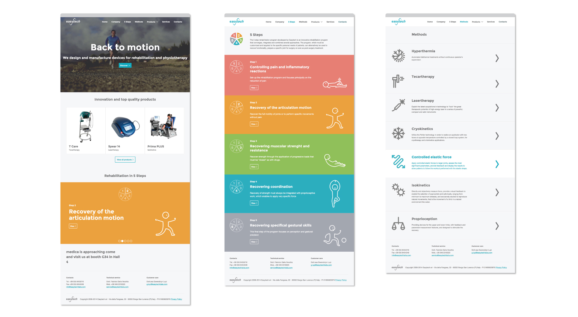Easytech design e sviluppo sito web - Cantiere Creativo