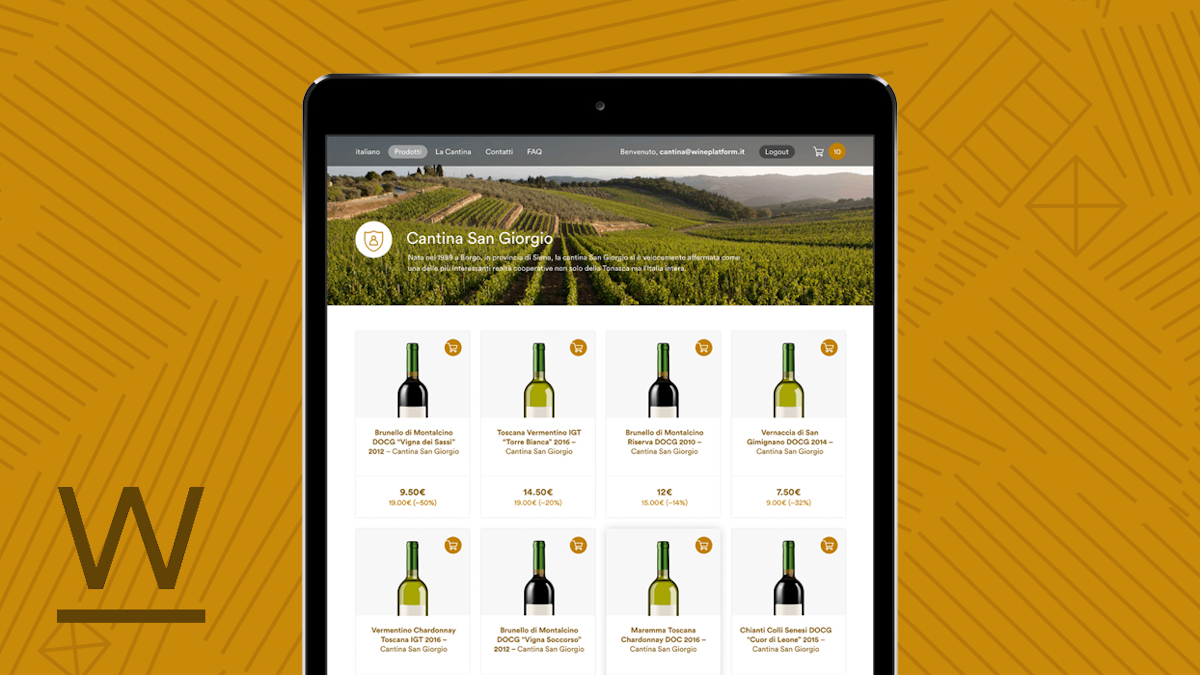 I clienti di Wineplatform pubblicano nuove cantine in un’ora