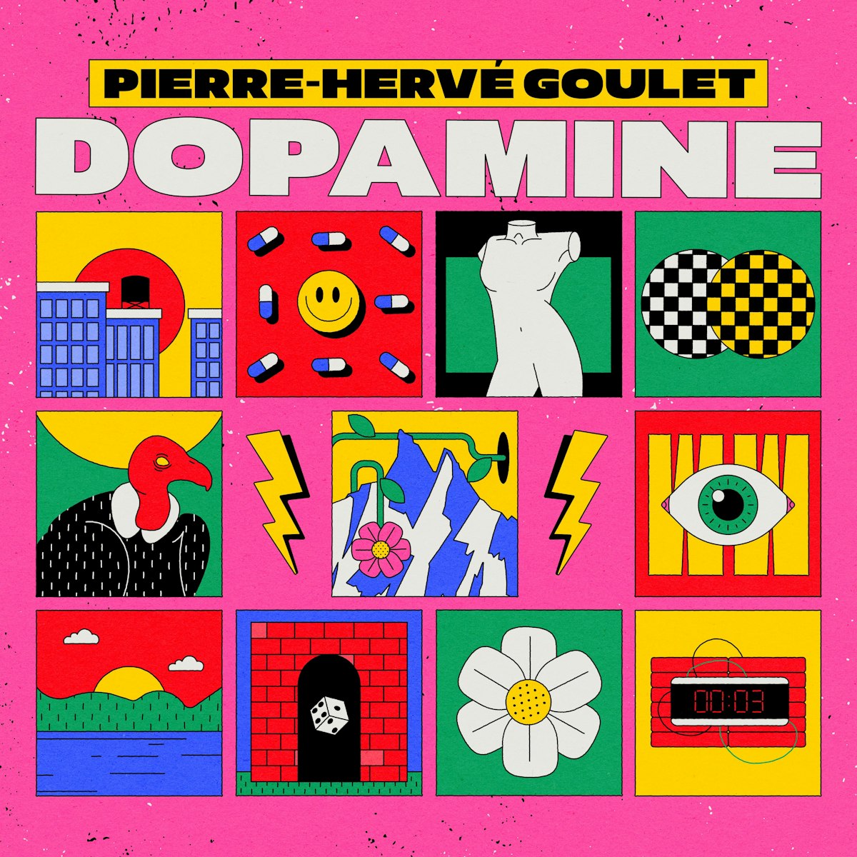 Nouvel album de Pierre-Hervé Goulet : Dopamine