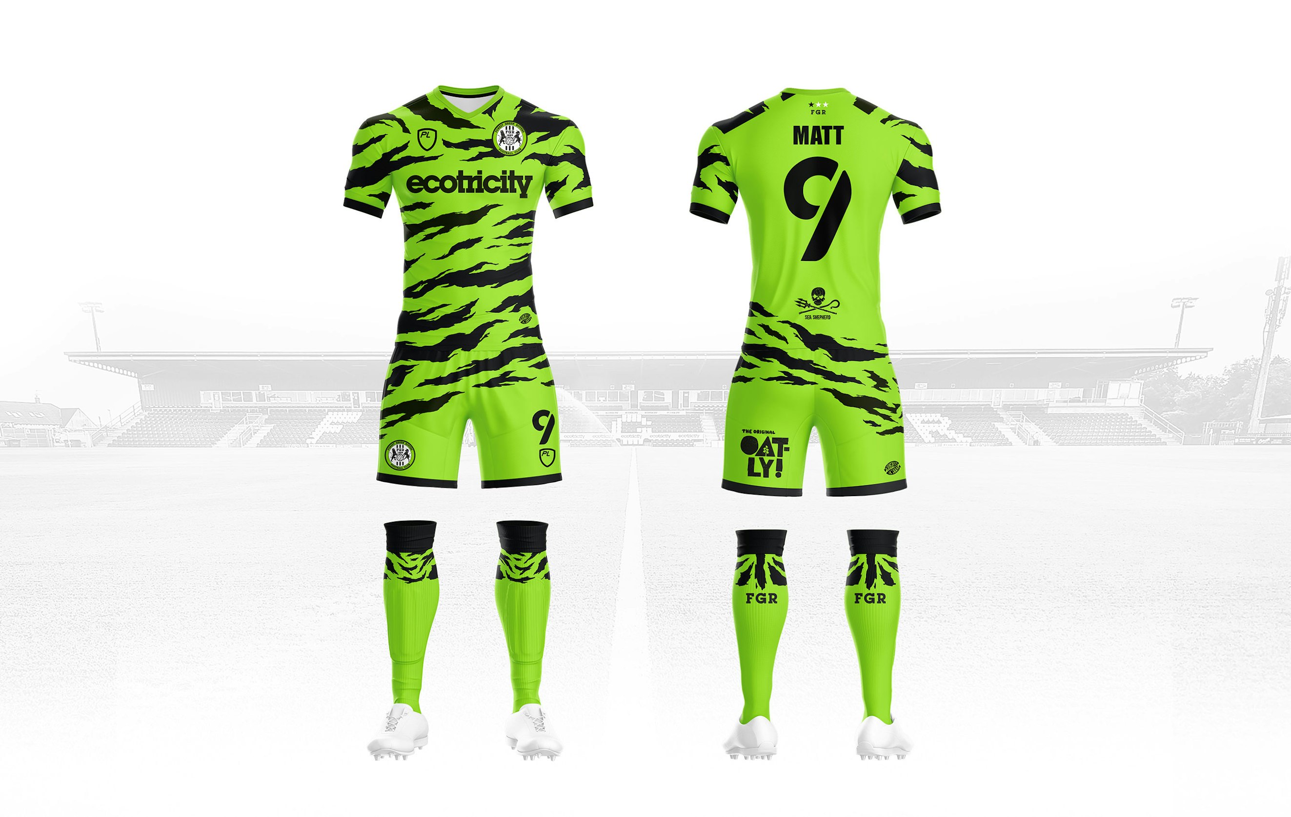 Forest Green Rovers Kit Design | Green Knight Studios