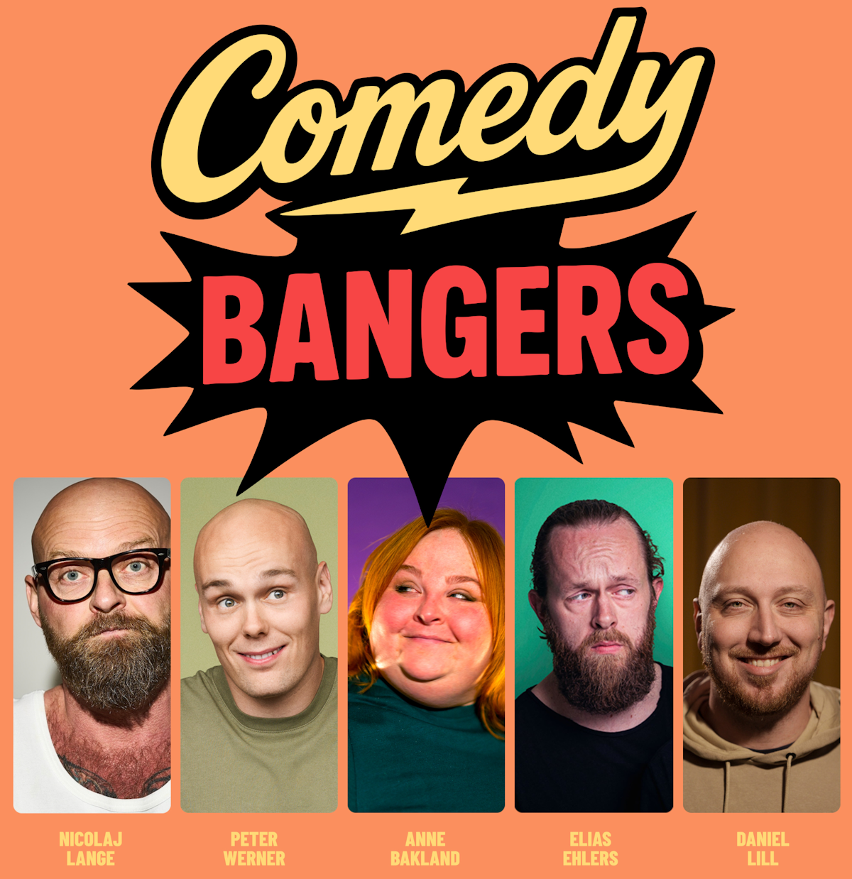 Oplev Comedy Bangers - Musikhuset Aarhus