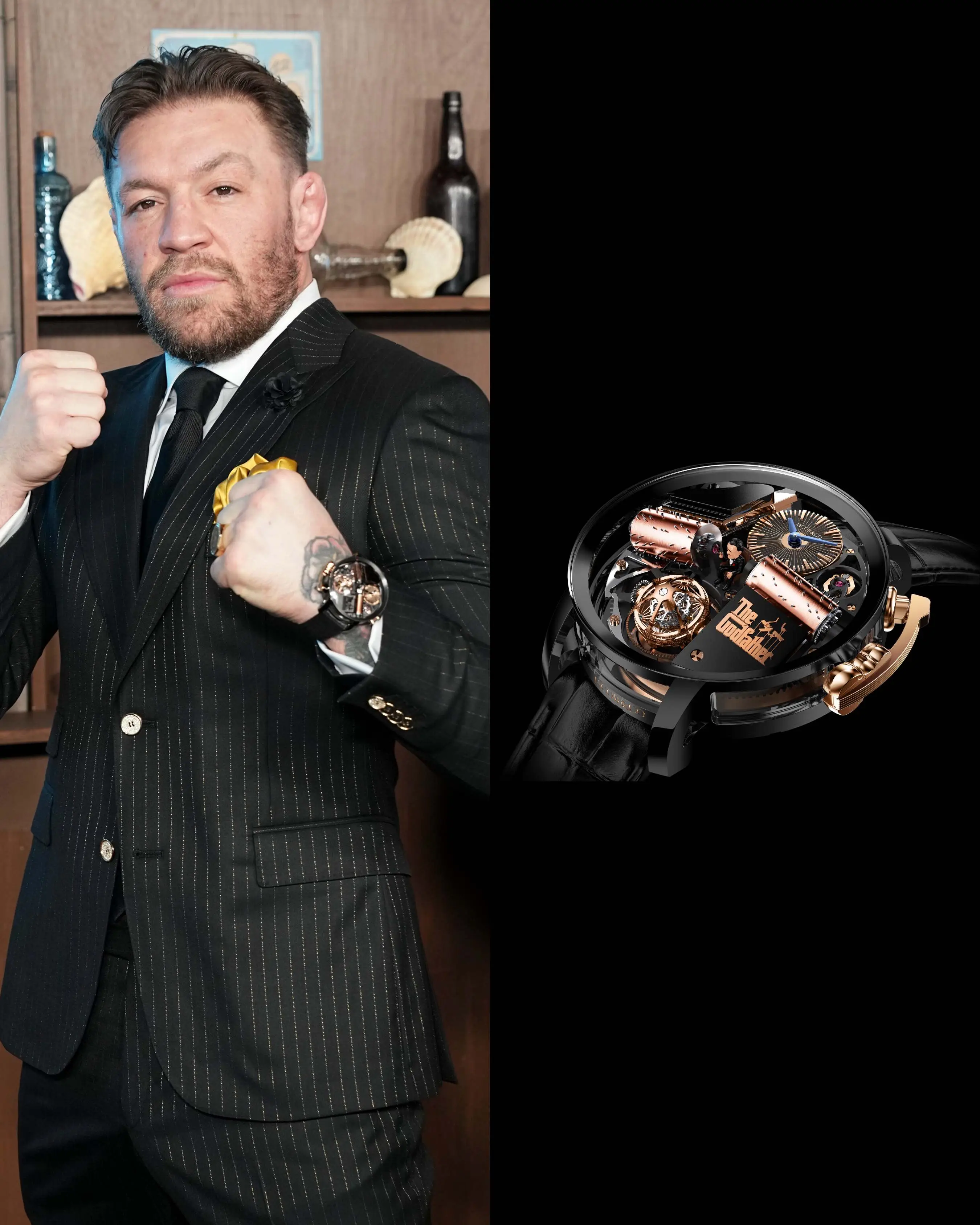 Conor McGregor makes a striking appearance at the 'Road Hou