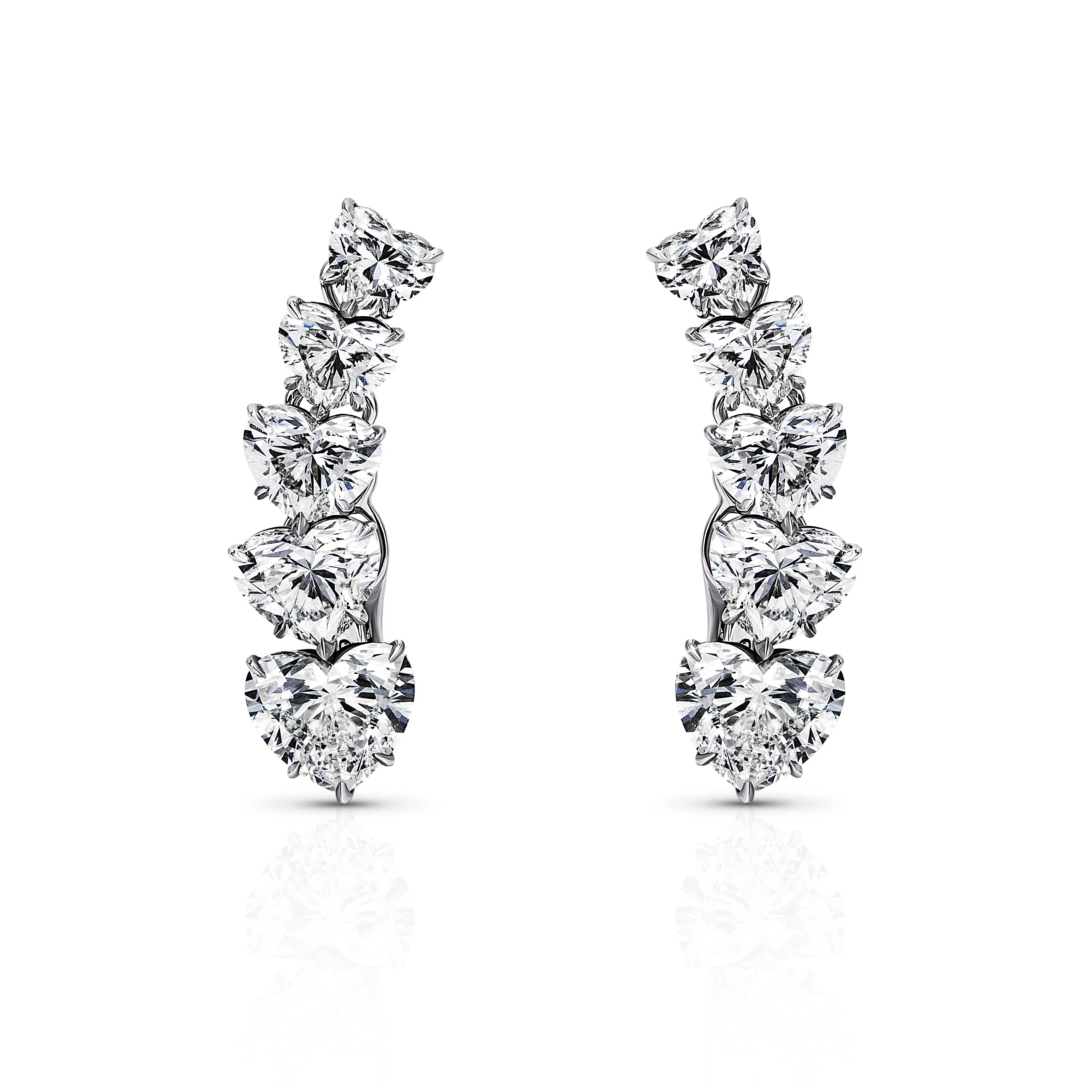 Heart-Shaped Earrings | Jacob & Co.