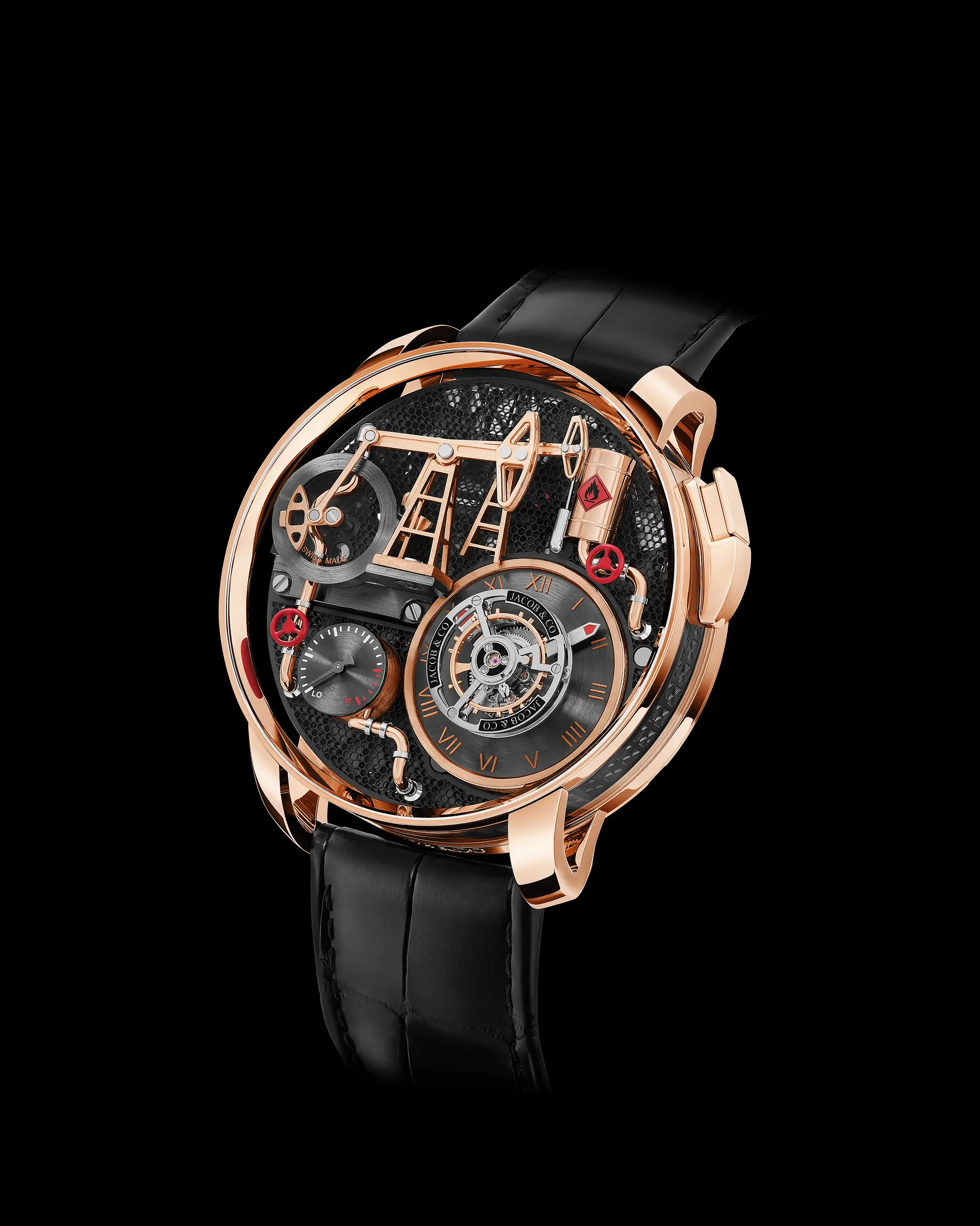 Jacob & Co. Oil Pump Timepiece: Modernized Masterpiece for a