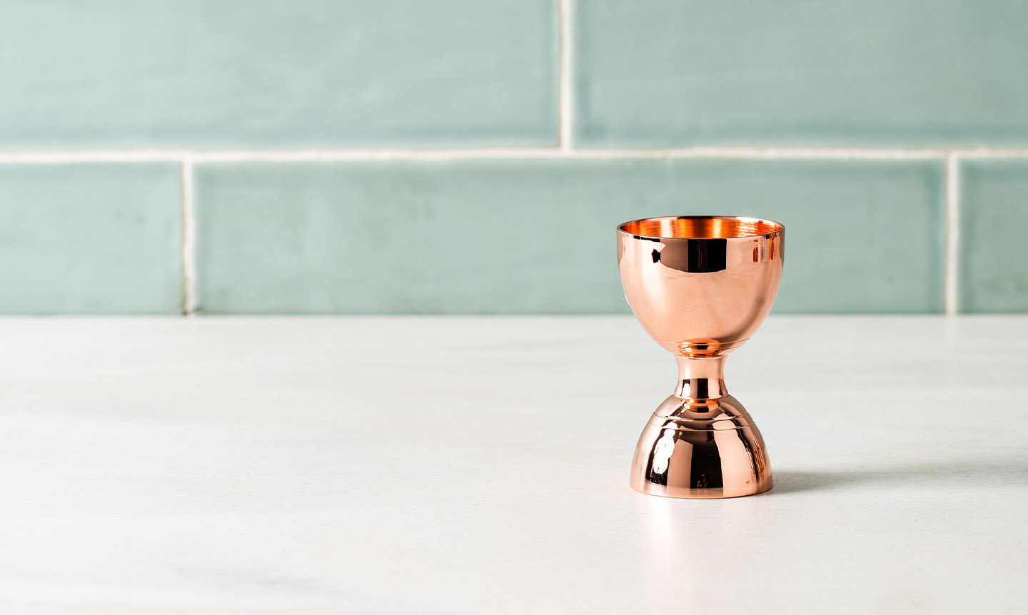 Graduated Copper Bell Jigger