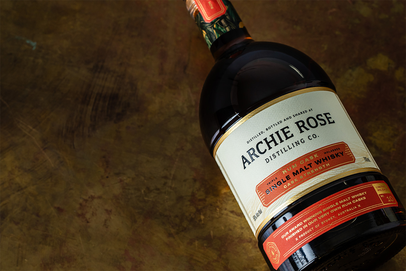 Rum Cask Single Malt Whisky - Cask Strength | Archie Rose Distilling Co.