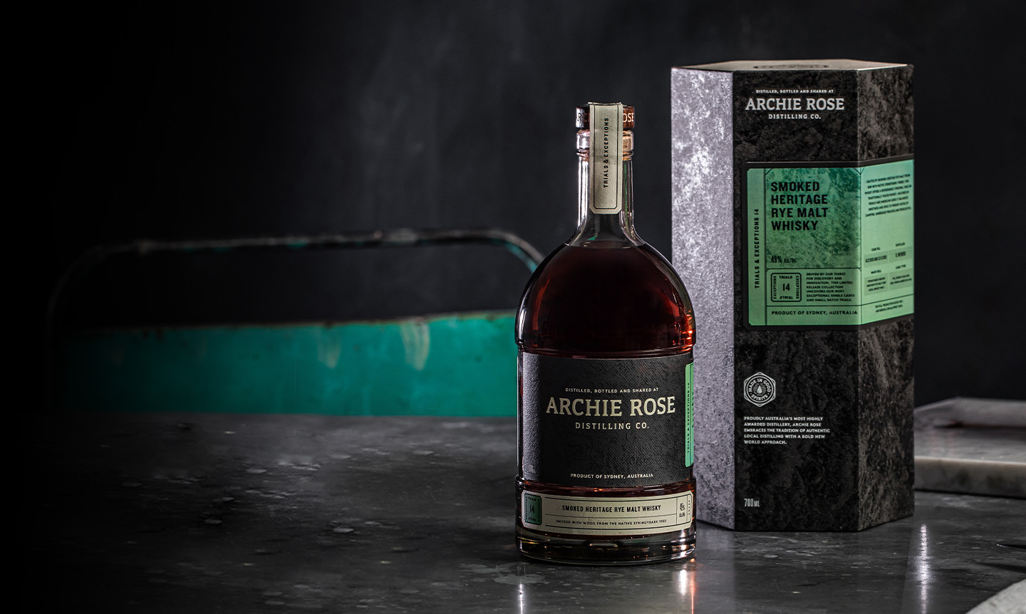 Smoked Heritage Rye Malt Whisky | Archie Rose Distilling Co.
