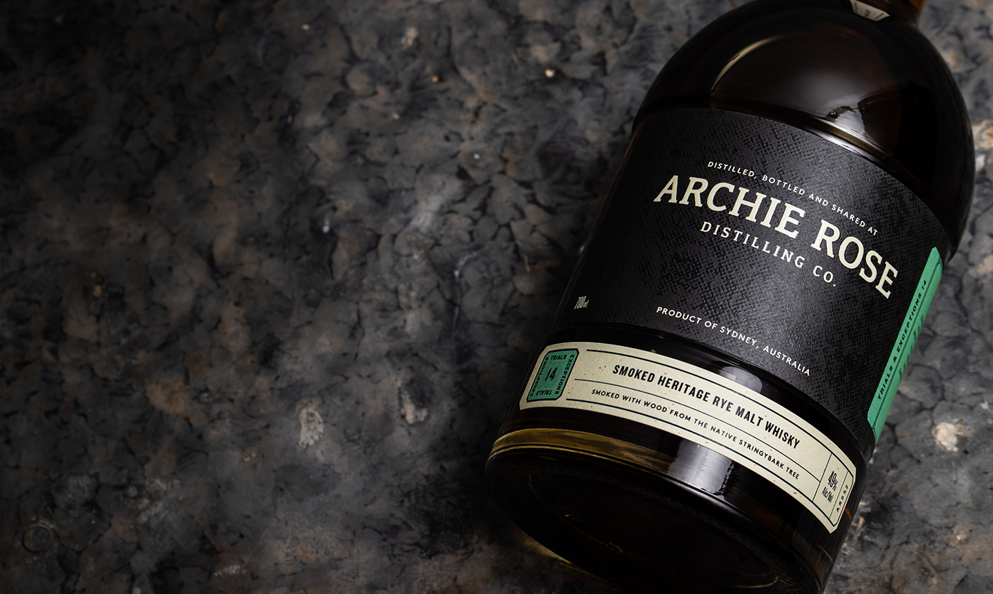 Smoked Heritage Rye Malt Whisky | Archie Rose Distilling Co.