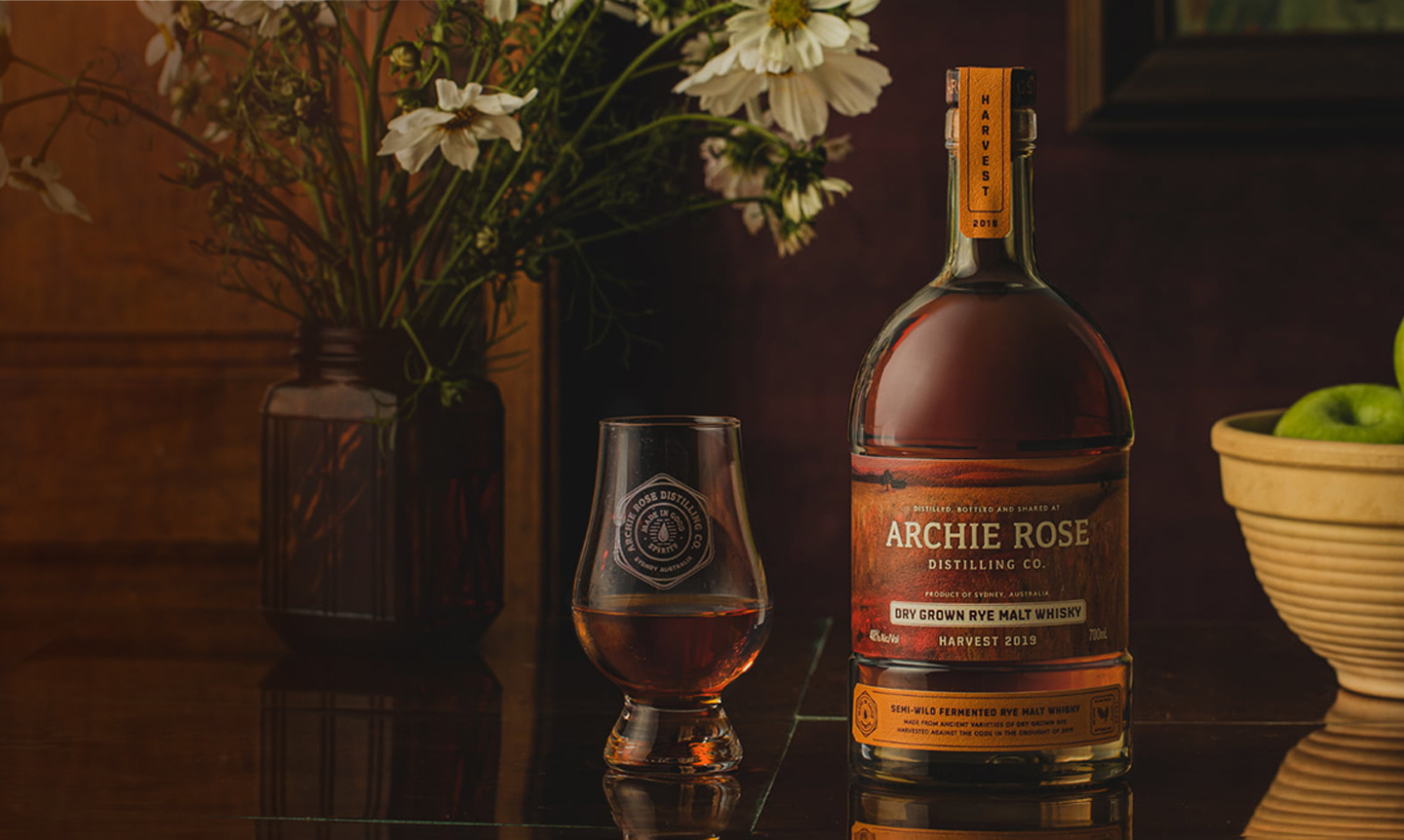 Dry Grown Rye Malt Whisky, Harvest 2019 | Archie Rose Distilling Co.