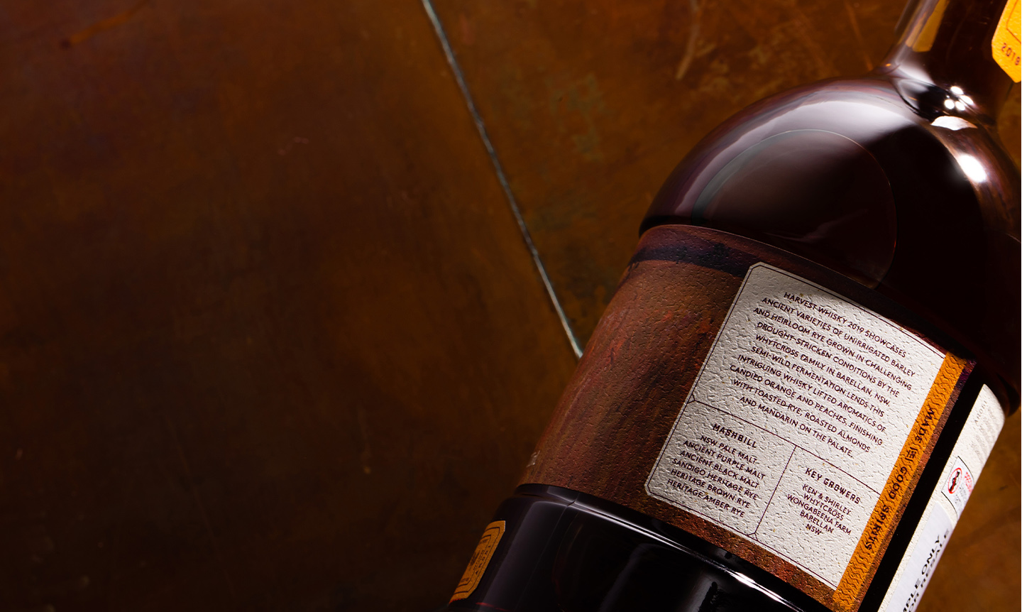 Dry Grown Rye Malt Whisky, Harvest 2019 | Archie Rose Distilling Co.