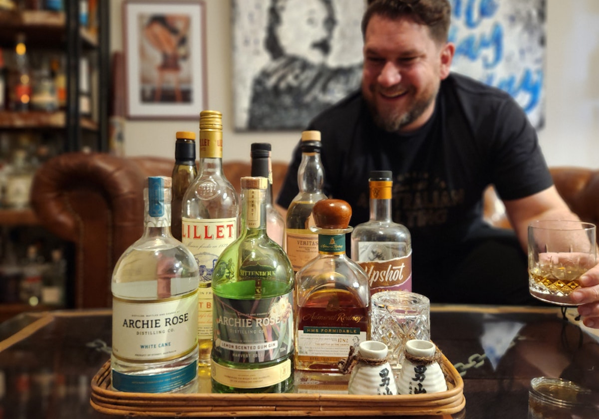 Behind The Bar Carts Of Five Archie Rose Staff Cocktail Recipe | Archie ...