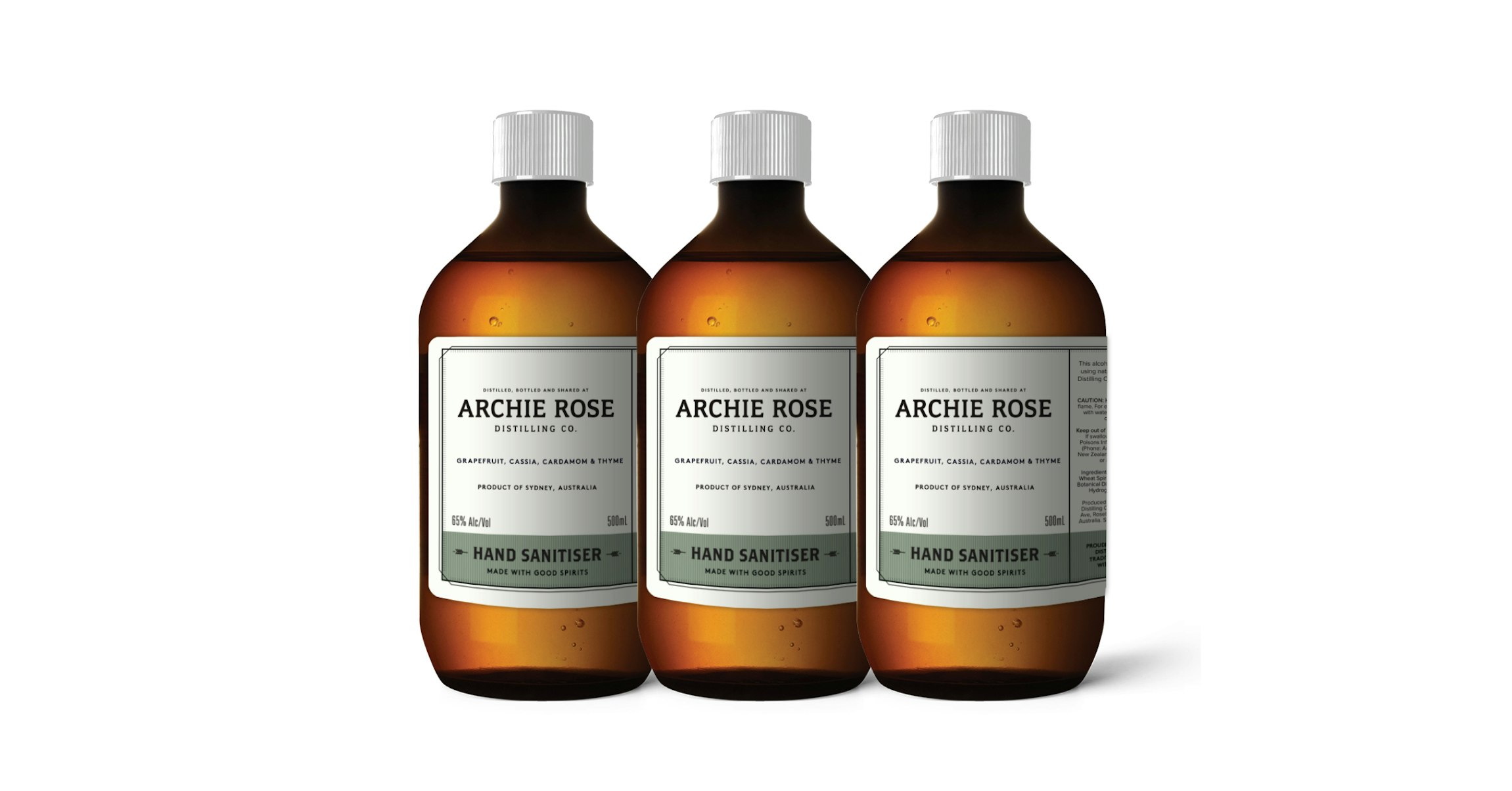 Archie Rose Hand Sanitiser Q&A