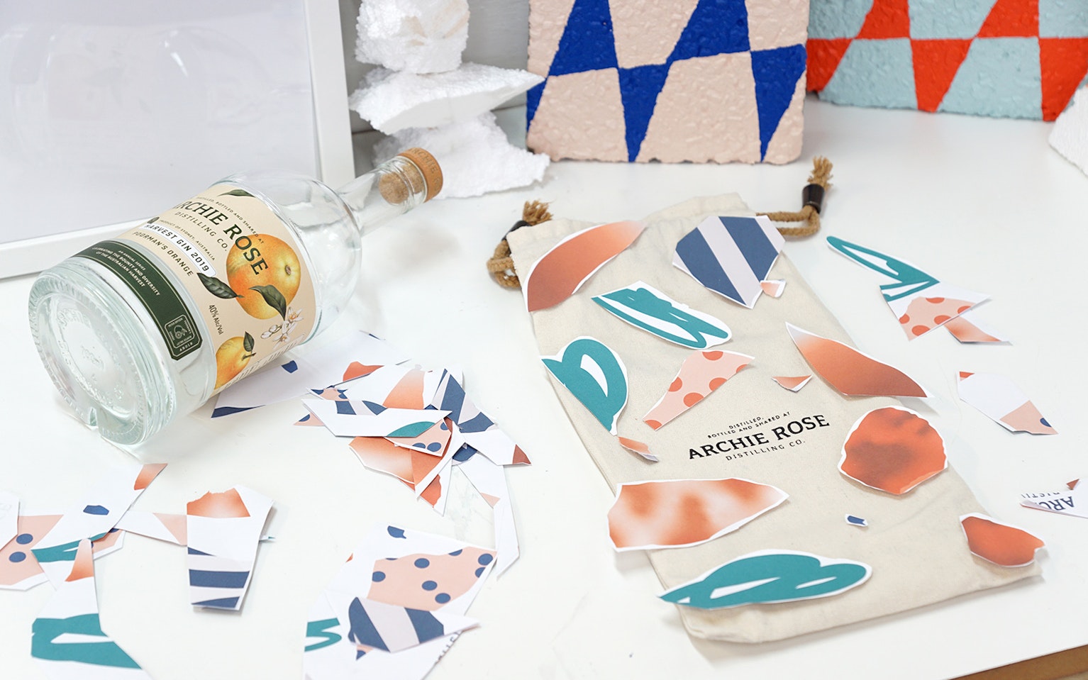 Archie Rose Spirits Play Canvas to Australian Artist Elliott Routledge