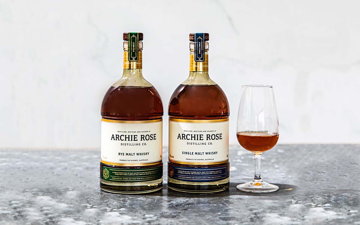 Where to find Archie Rose Single Malt Whisky & Rye Malt Whisky