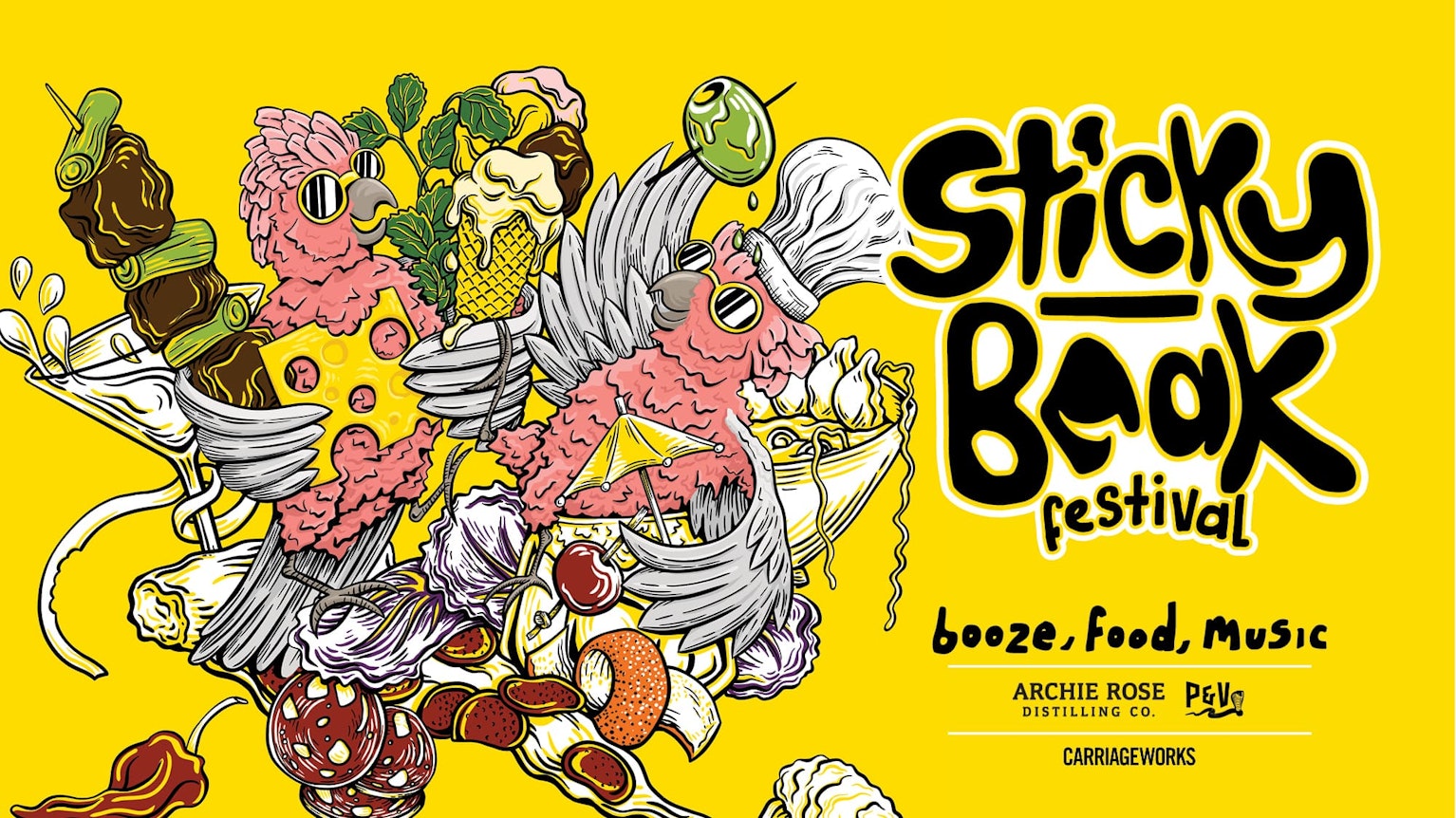 Food and Booze Festival StickyBeak Returns To Sydney This November