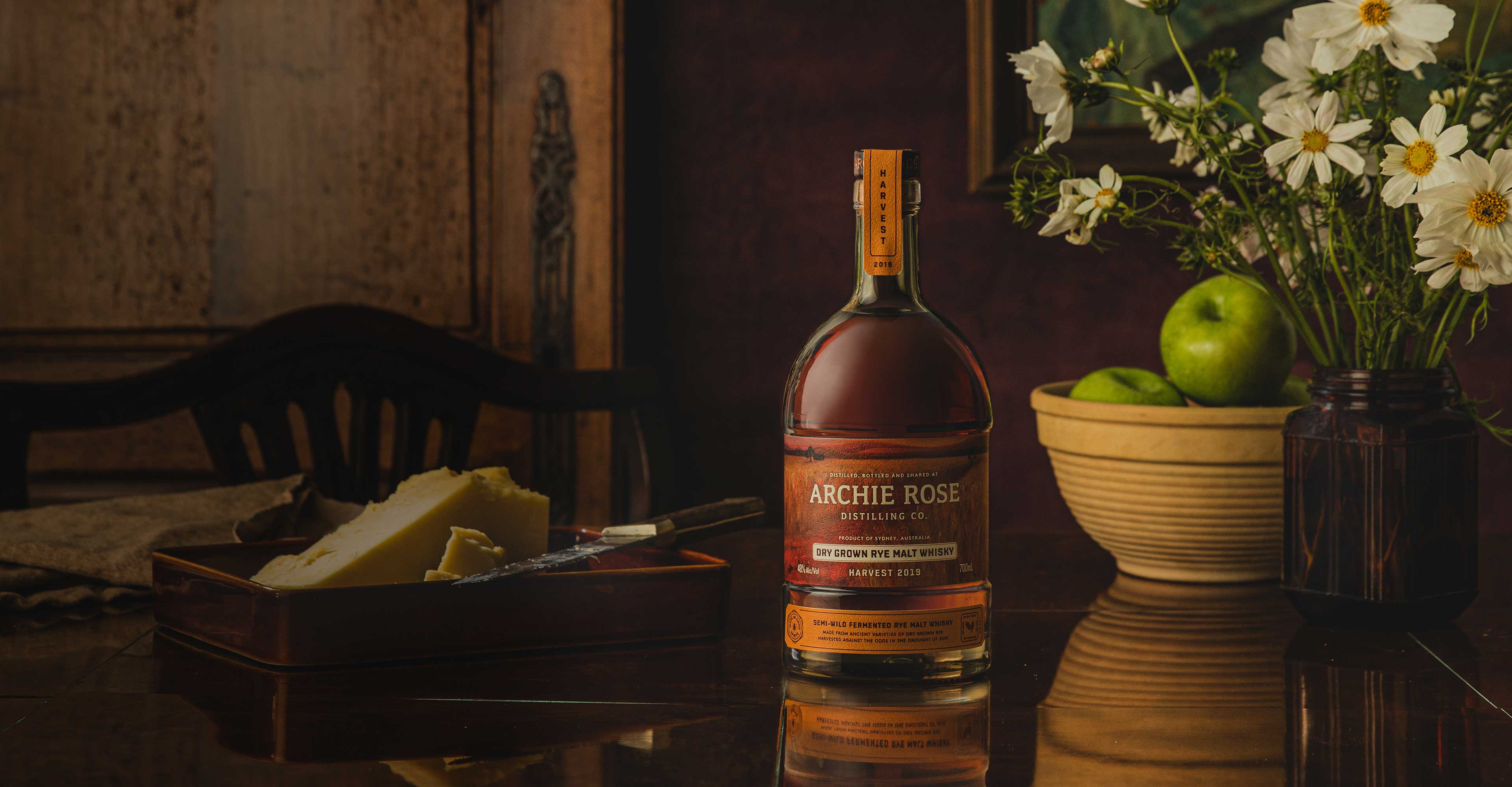 Dry Grown Rye Malt Whisky, Harvest 2019 | Archie Rose Distilling Co.