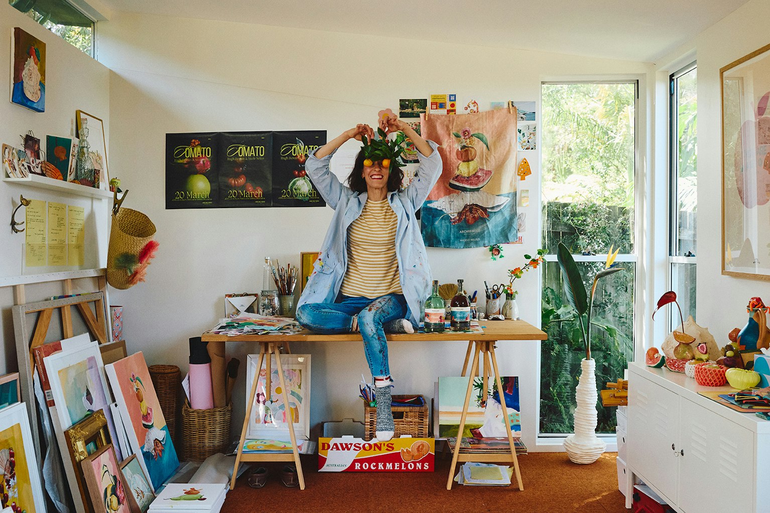 In the Studio with Nicole Nelius: The Art of an Australian Summer