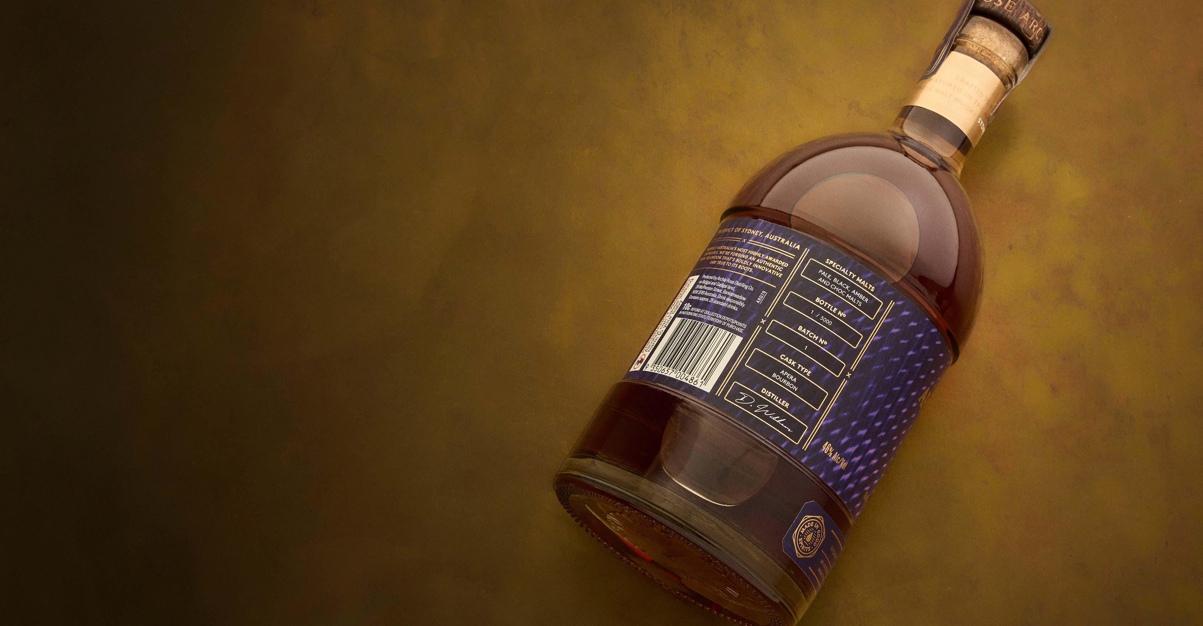 Archie Rose x Sydney Opera House Contemporary Whisky