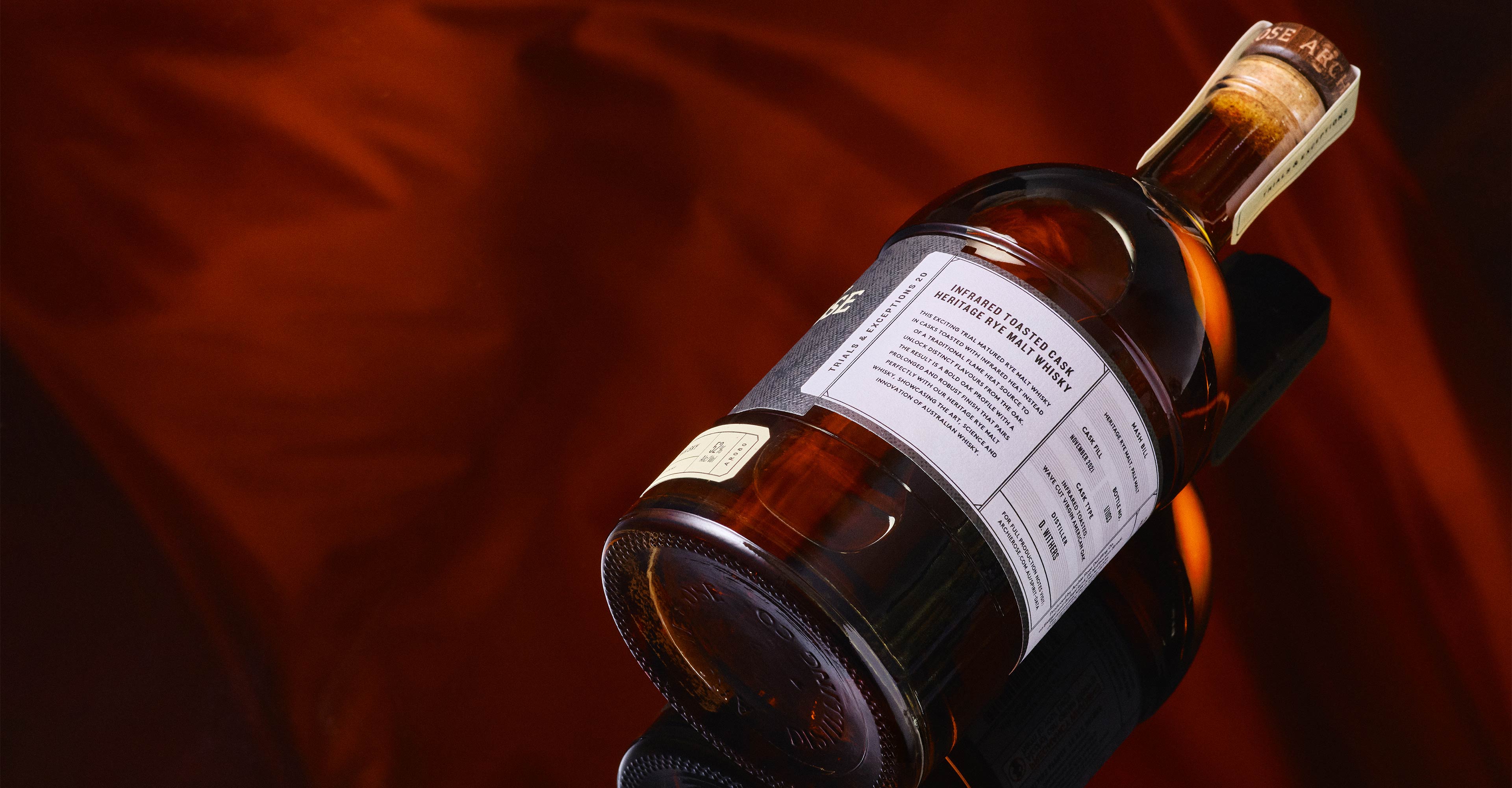 Infrared Toasted Cask Heritage Rye Malt Whisky