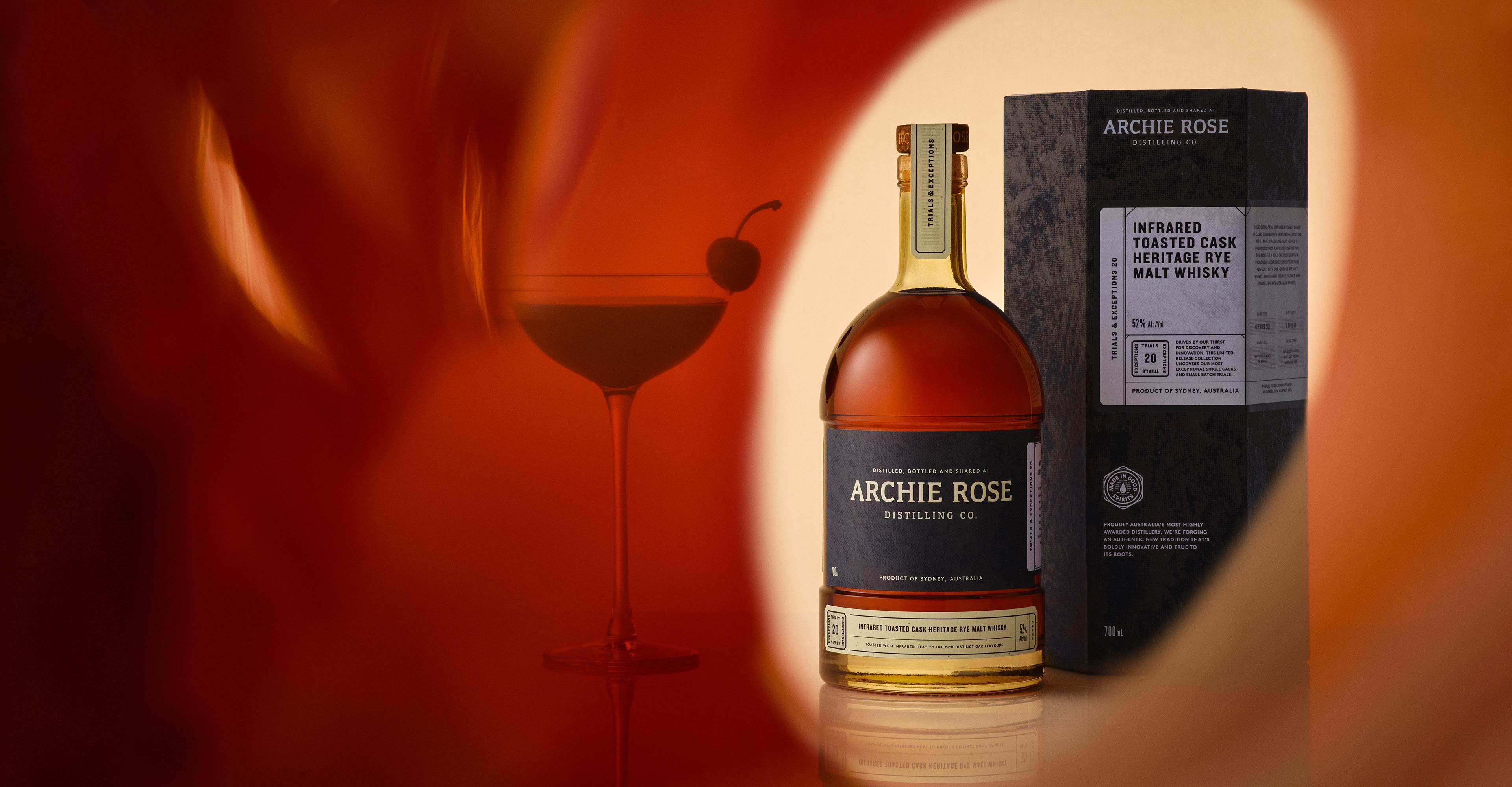 Infrared Toasted Cask Heritage Rye Malt Whisky