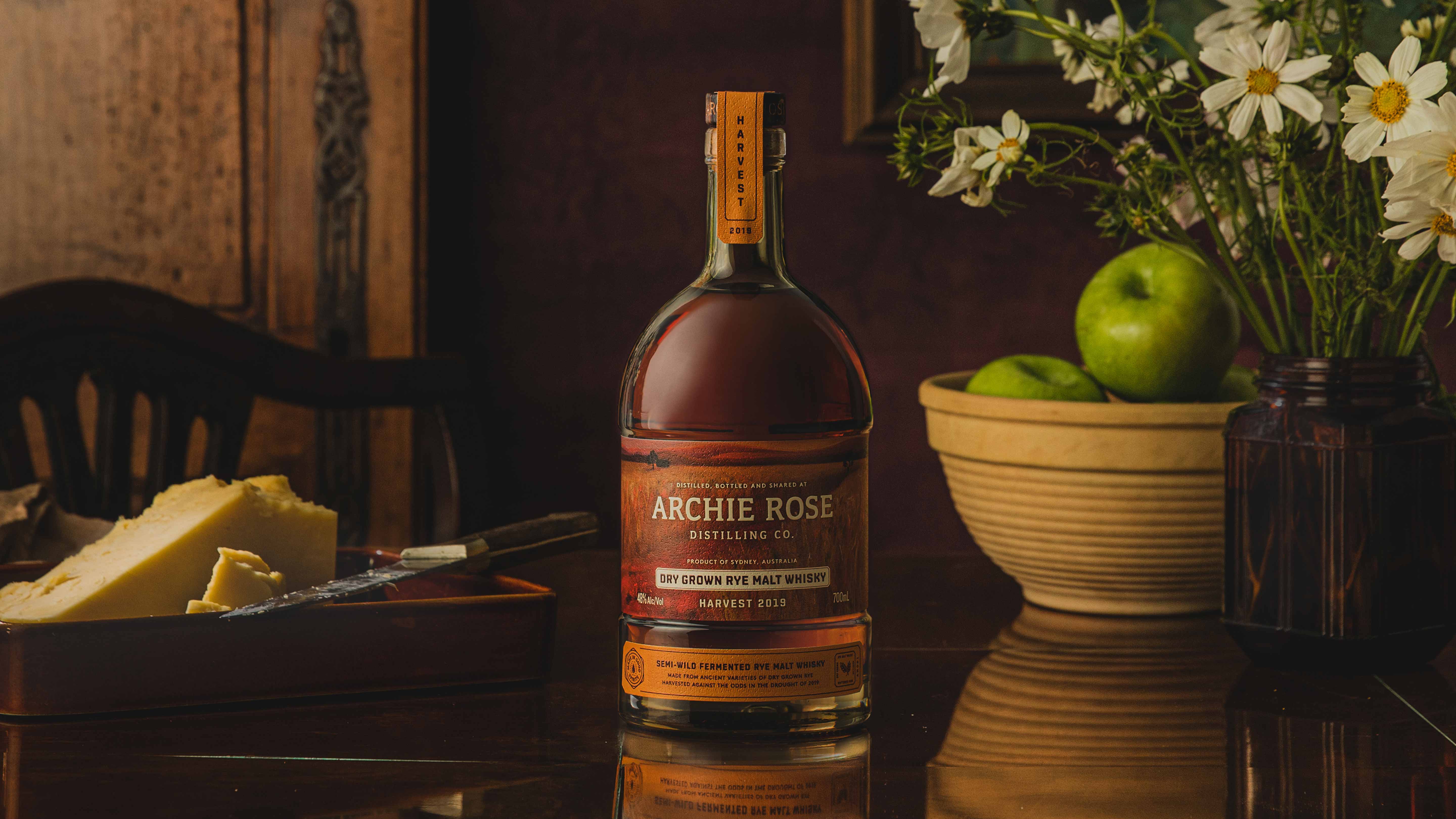 Dry Grown Rye Malt Whisky, Harvest 2019 | Archie Rose Distilling Co.