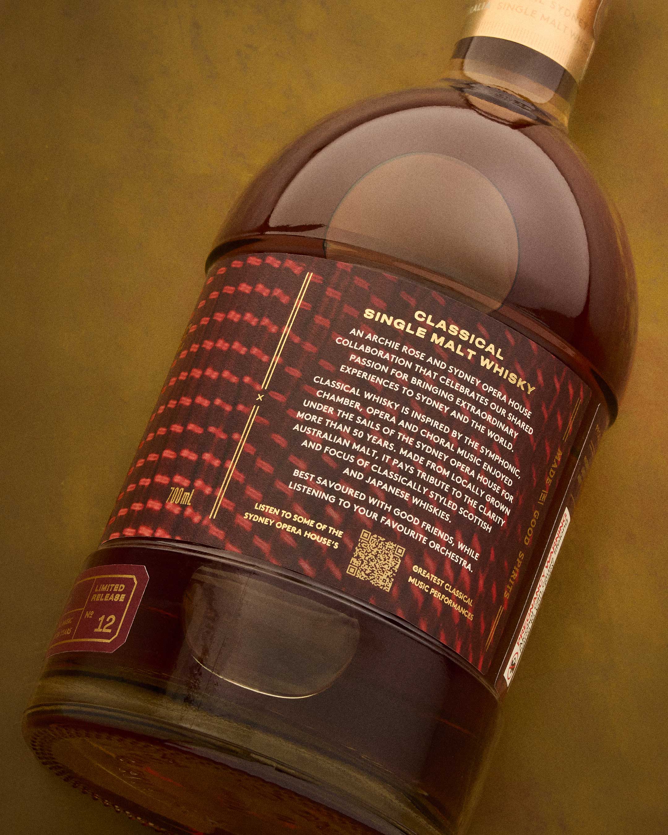 Archie Rose x Sydney Opera House Classical Whisky