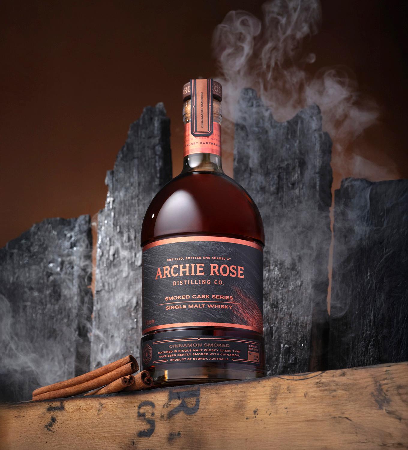 Cinnamon Smoked Cask Single Malt Whisky